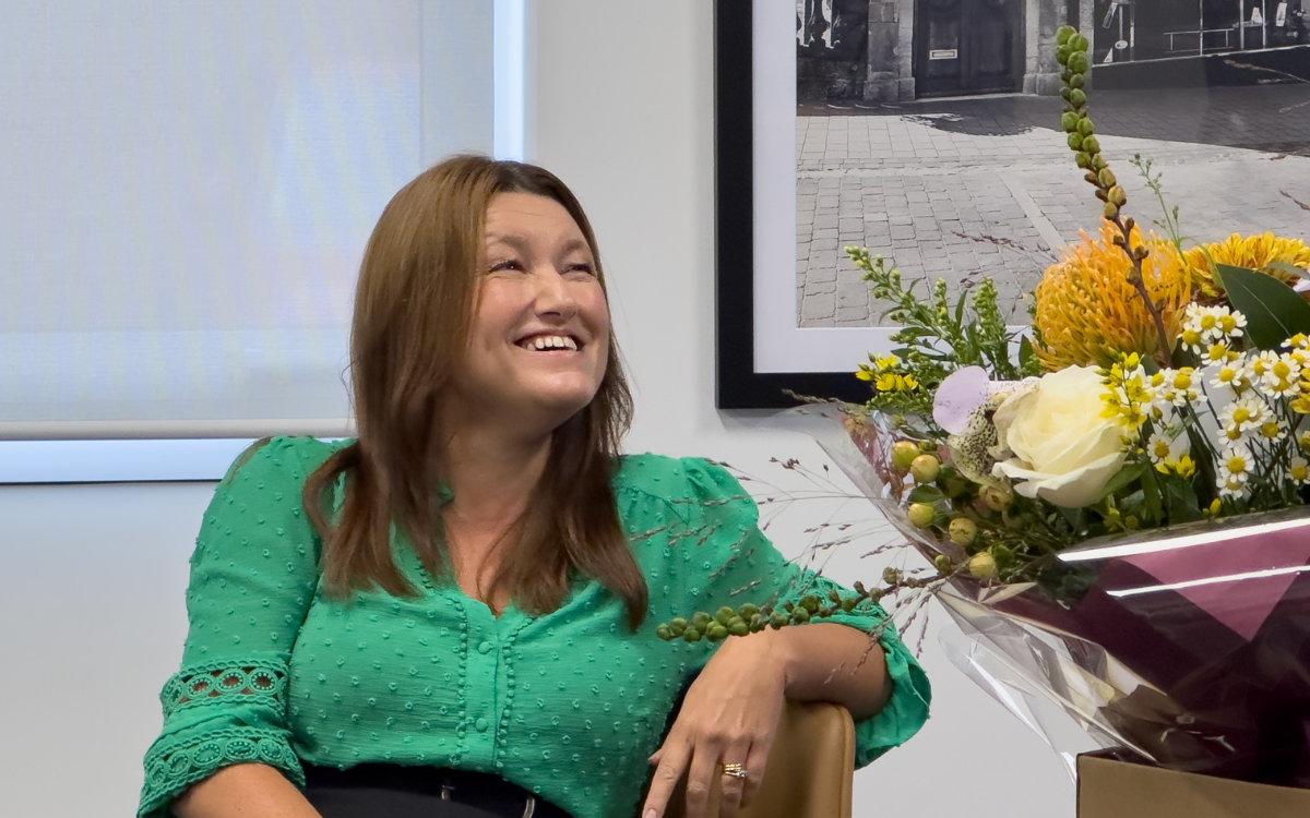 Melanie celebrates 30 years at Newbury - Newbury